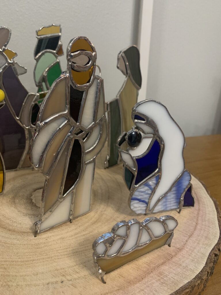 Full Nativity display – Poppy Glass Studio
