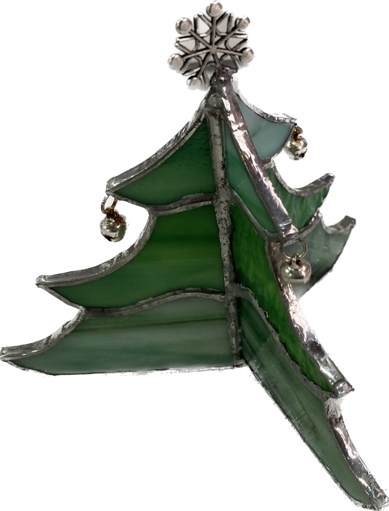 3d mini Christmas tree – Poppy Glass Studio